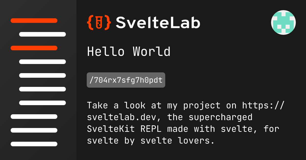 SvelteLab